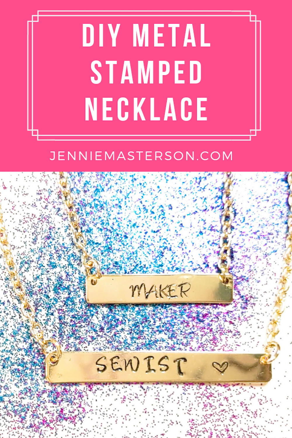 How to Stamp Metal - Jennie Masterson