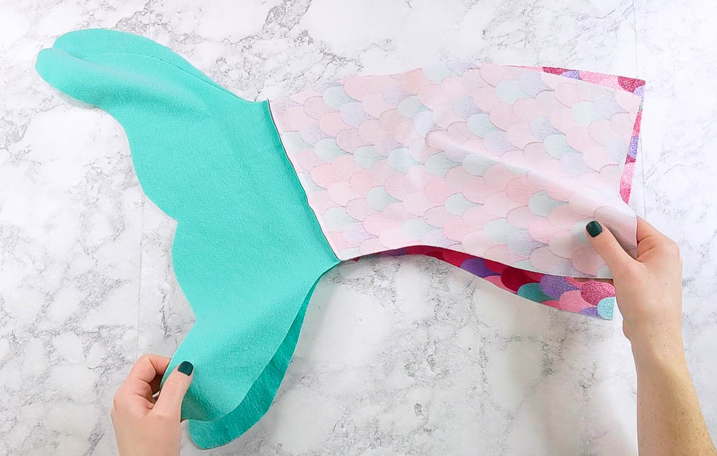 Mermaid Stocking (Free Christmas Sewing Pattern) - Jennie Masterson