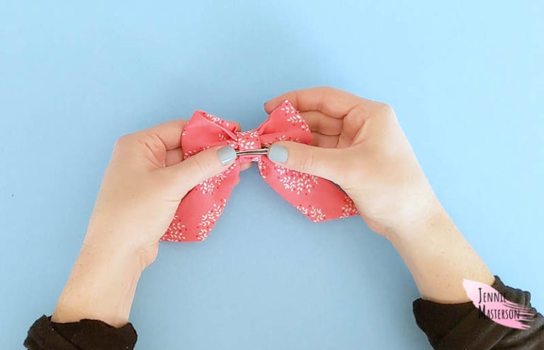 DIY Sailor Bow Tutorial | Free Sewing Pattern & SVG - Jennie Masterson